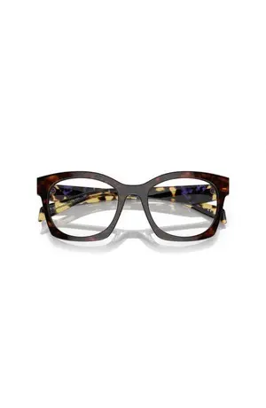 Prada 52mm Irregular Eyeglasses