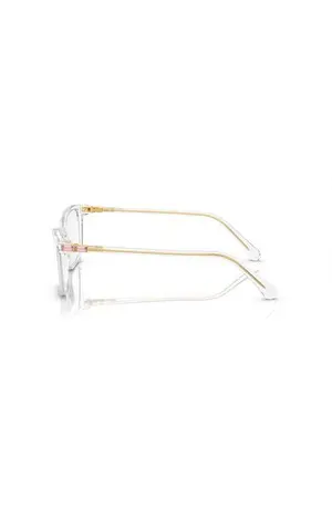 SWAROVSKI 53mm Rectangle Eyeglasses - Transparent