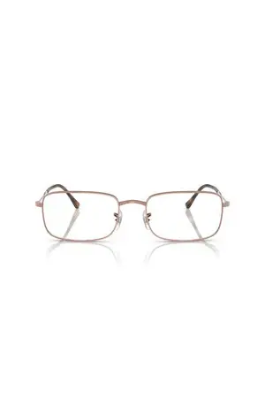 Ray-ban Irregular Optical Eyeglasses - Copper