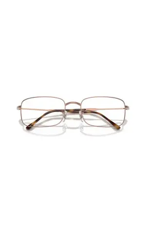 Ray-ban Irregular Optical Eyeglasses - Copper