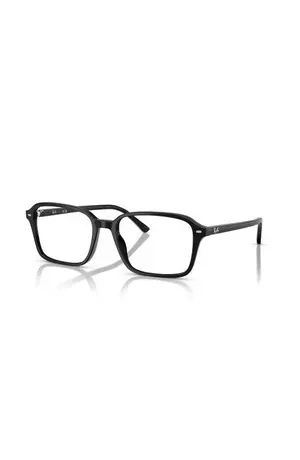 Ray-ban 54mm Square Optical Glasses Black