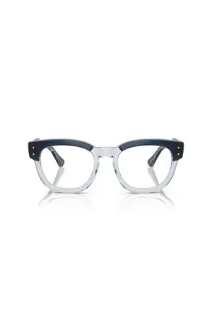 Ray-ban 50mm Square Eyeglasses - Blue