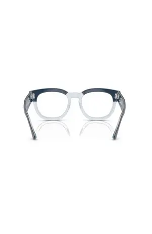 Ray-ban 50mm Square Eyeglasses - Blue