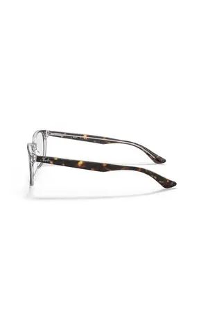 Ray-ban Square Acetate Eyeglasses - Brown
