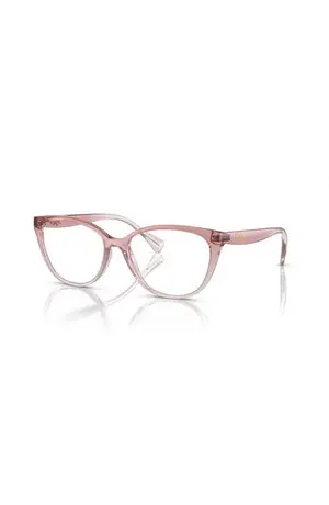 Ralph Lauren 55mm Cat Eye Optical Glasses - Pink