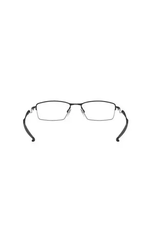 Oakley 56mm Rectangle Optical Glasses - Black
