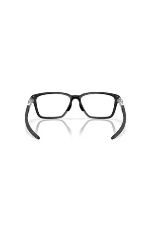Oakley 56mm Square Full Rim Eyeglasses - Black
