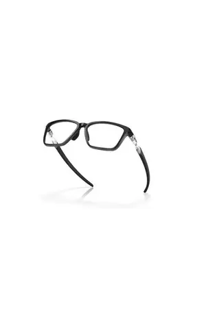 Oakley 56mm Square Full Rim Eyeglasses - Black