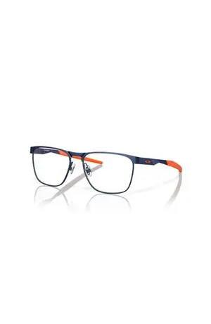 Oakley 49mm Rectangle Full Rim Eyeglasses - Blue