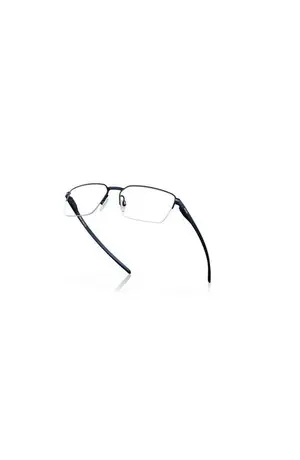 Oakley 56mm Rectangle Optical Glasses - Blue