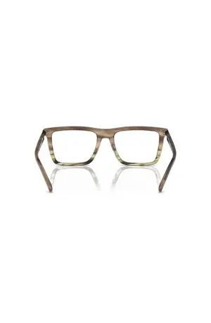 Michael Kors 55mm Rectangle Eyeglasses - Green
