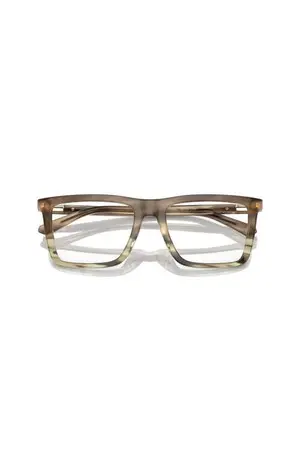 Michael Kors 55mm Rectangle Eyeglasses - Green