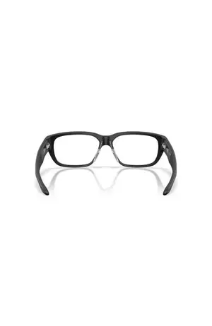 Oakley 56mm Rectangle Eyeglasses - Black