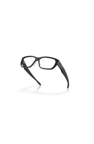 Oakley 56mm Rectangle Eyeglasses - Black