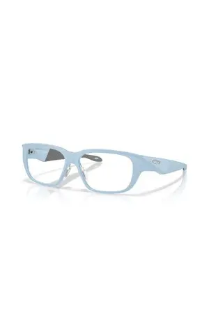 Oakley 56mm Rectangle Eyeglasses - Grey