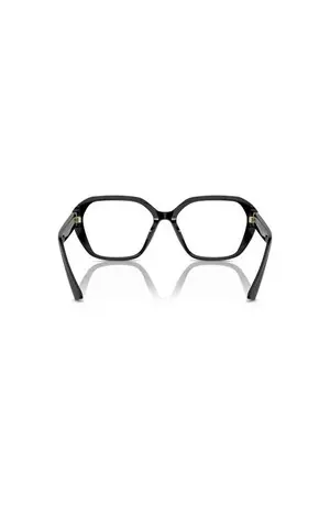 JIMMY CHOO 55mm Butterfly Optical Glasses - Black