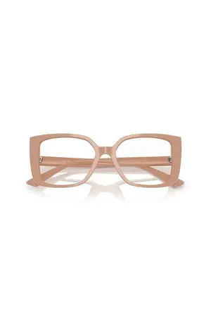 JIMMY CHOO 51mm Butterfly Optical Glasses - Pink