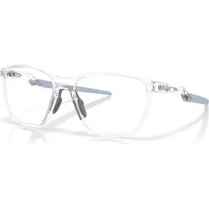 Oakley 56mm Square Eyeglasses - Transparent