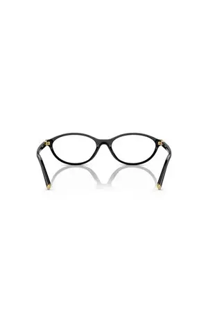 Miu Miu Oval Optical Glasses - Black