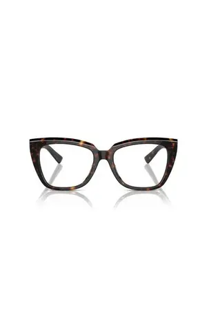 FERRARI 54mm Square Optical Glasses - Tortoise