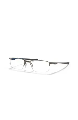Oakley 54mm Rectangle Eyeglasses Grey/blue
