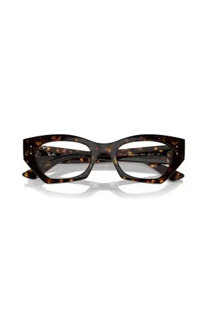 Ray-ban Irregular Optical Glasses - Tortoise