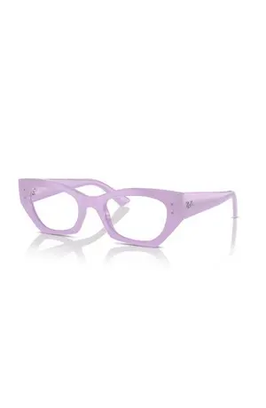 Ray-ban Ray-Ban Irregular Optical Glasses Violet
