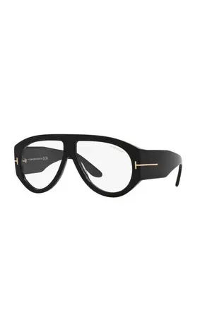TOM FORD 60mm Pilot Optical Glasses - Black