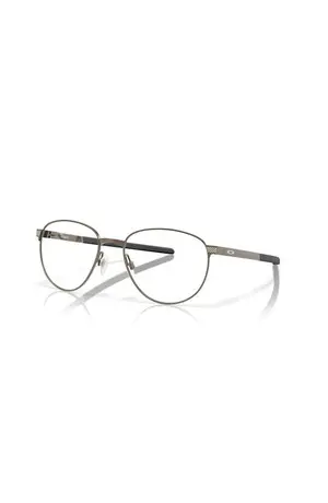 Oakley 54mm Round Optical Glasses - Grey