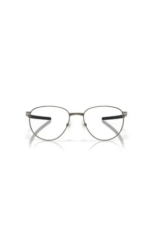 Oakley Round Frame Full Rim Titanium Eyeglasses - Grey
