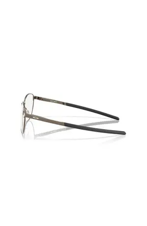 Oakley Round Frame Full Rim Titanium Eyeglasses - Grey