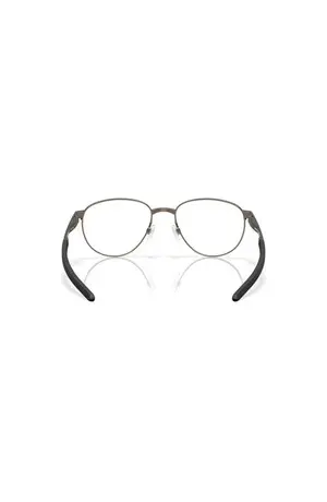 Oakley Round Frame Full Rim Titanium Eyeglasses - Grey
