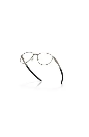 Oakley Round Frame Full Rim Titanium Eyeglasses - Grey