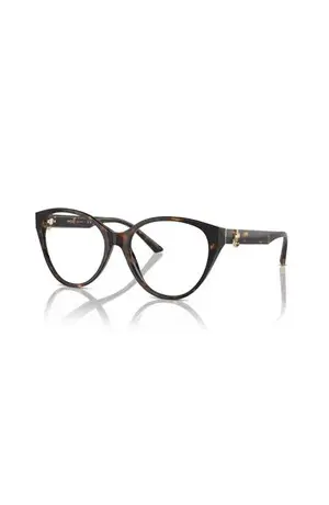 JIMMY CHOO 52mm Phantos Optical Glasses - Tortoise