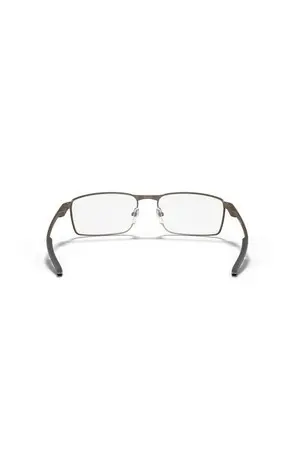Oakley Rectangle Full Rim Eyeglasses - Grey