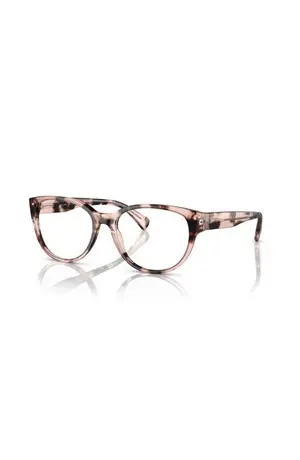 Ralph Lauren 54mm Oval Full Rim Optical Glasses Pink