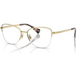 Ralph Lauren 53mm Irregular Eyeglasses - Gold