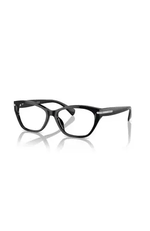 Ralph Lauren 53mm Rectangle Eyeglasses - Black
