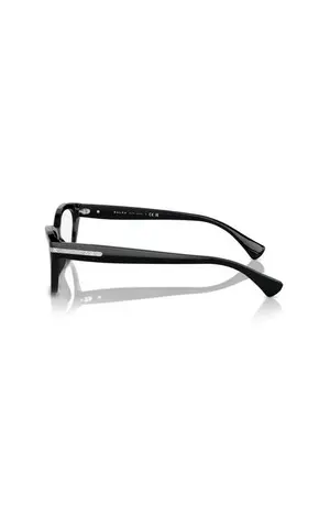 Ralph Lauren 53mm Rectangle Eyeglasses - Black