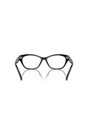 Ralph Lauren 53mm Rectangle Eyeglasses - Black