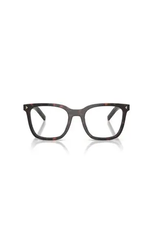 Prada 52mm Rectangle Eyeglasses