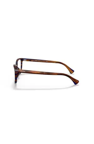 Ralph Lauren 53mm Rectangle Optical Glasses - Brown