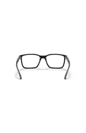 ARNETTE 52mm Rectangle Optical Glasses - Black