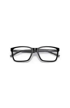 ARNETTE 52mm Rectangle Optical Glasses - Black