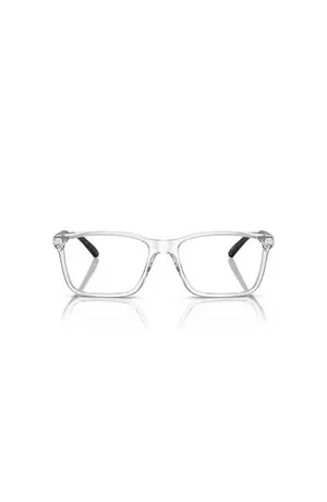 ARNETTE 52mm Rectangle Optical Glasses - Transparent