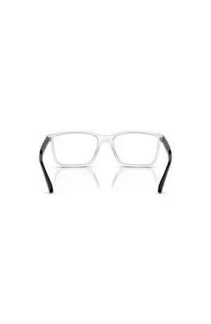 ARNETTE 52mm Rectangle Optical Glasses - Transparent