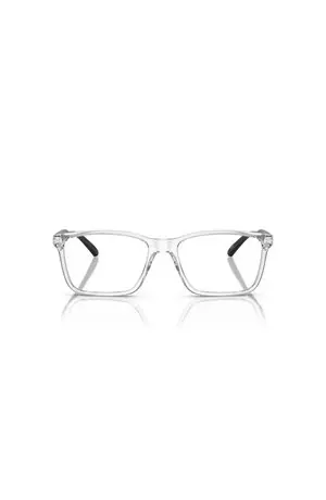 ARNETTE 52mm Rectangle Optical Glasses - Transparent