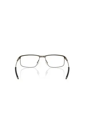 Oakley 54mm Rectangle Full Rim Optical Glasses - Grey