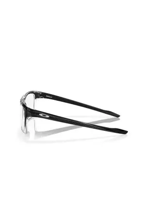 Oakley 55mm Rectangle Full Rim Optical Glasses - Black