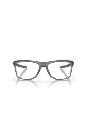 Oakley 55mm Rectangle Full Rim Optical Glasses - Grey